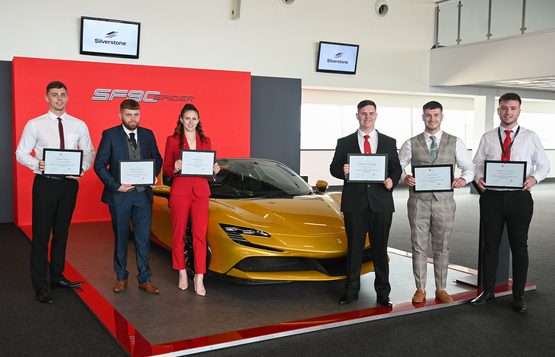 Ferrari apprentices celebrate graduation at Silverstone | apprenticeships