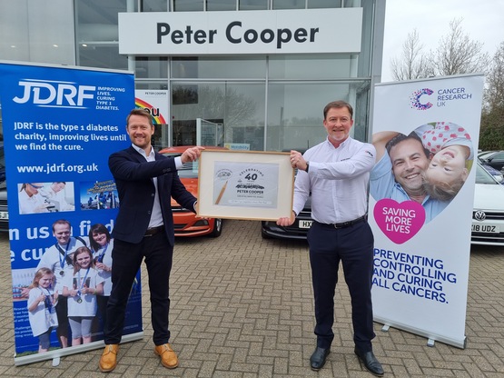 Peter Cooper Motor Group celebrates 40th anniversary with new logo ...