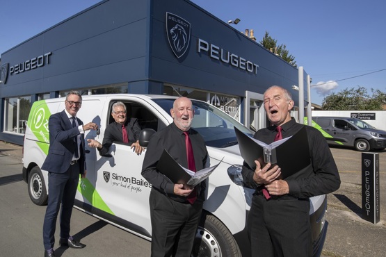 Simon Bailes Peugeot helps Northallerton choir hit the road | Car ...