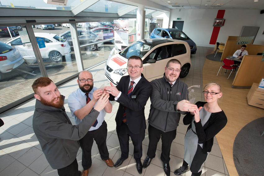Arnold Clark Seat Linwood wins Dealer of the Year | AM-online