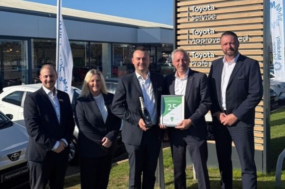 Vertu Toyota’s Mark Goode celebrates 25 years of service | Car dealer news