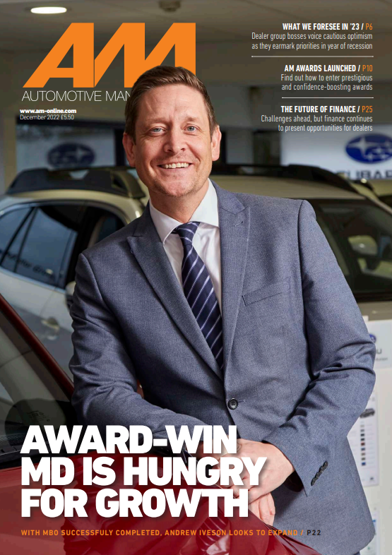 AM's December magazine: Livingstone's ambition, AM Awards launch, Ora ...