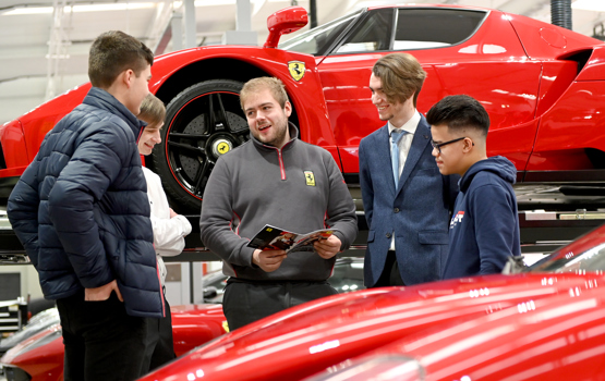 Ferrari to host open events for future talent in apprenticeship week ...