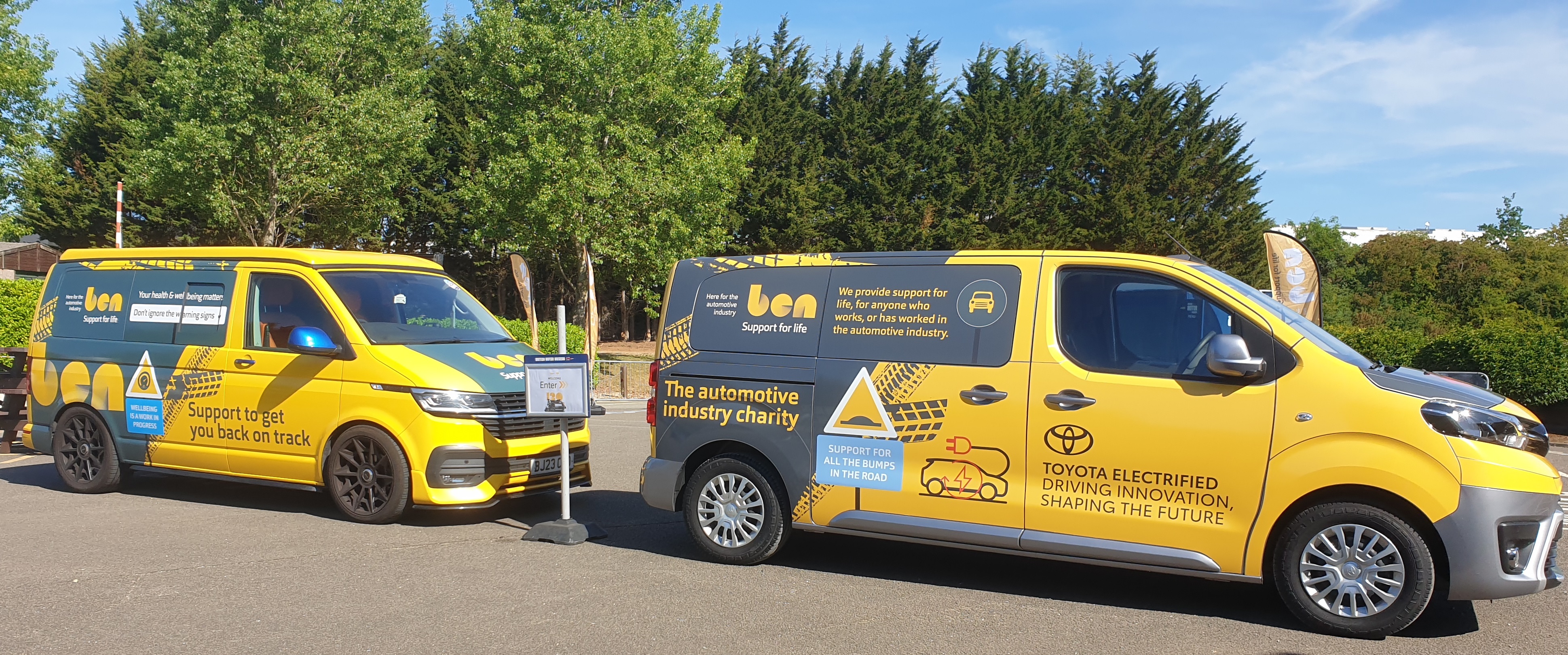 Ben marks new chapter in motor charity's history | Supplier news