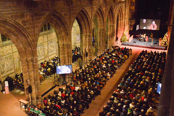 Mitchell Group spreads festive cheer at packed Chester Cathedral event ...