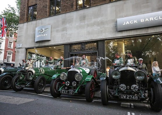 Vintage Bentley Le Mans racer gets hero’s welcome at Jack Barclay | AM ...