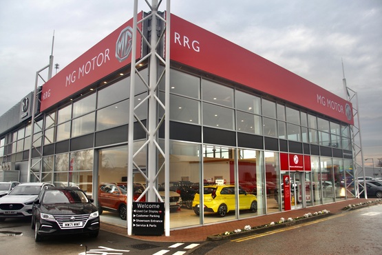RRG joins MG car dealership network with Stockport dealership opening ...