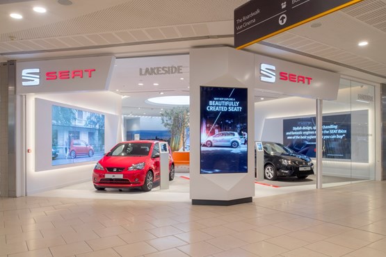 Seat UK opens second shopping centre store | AM-online